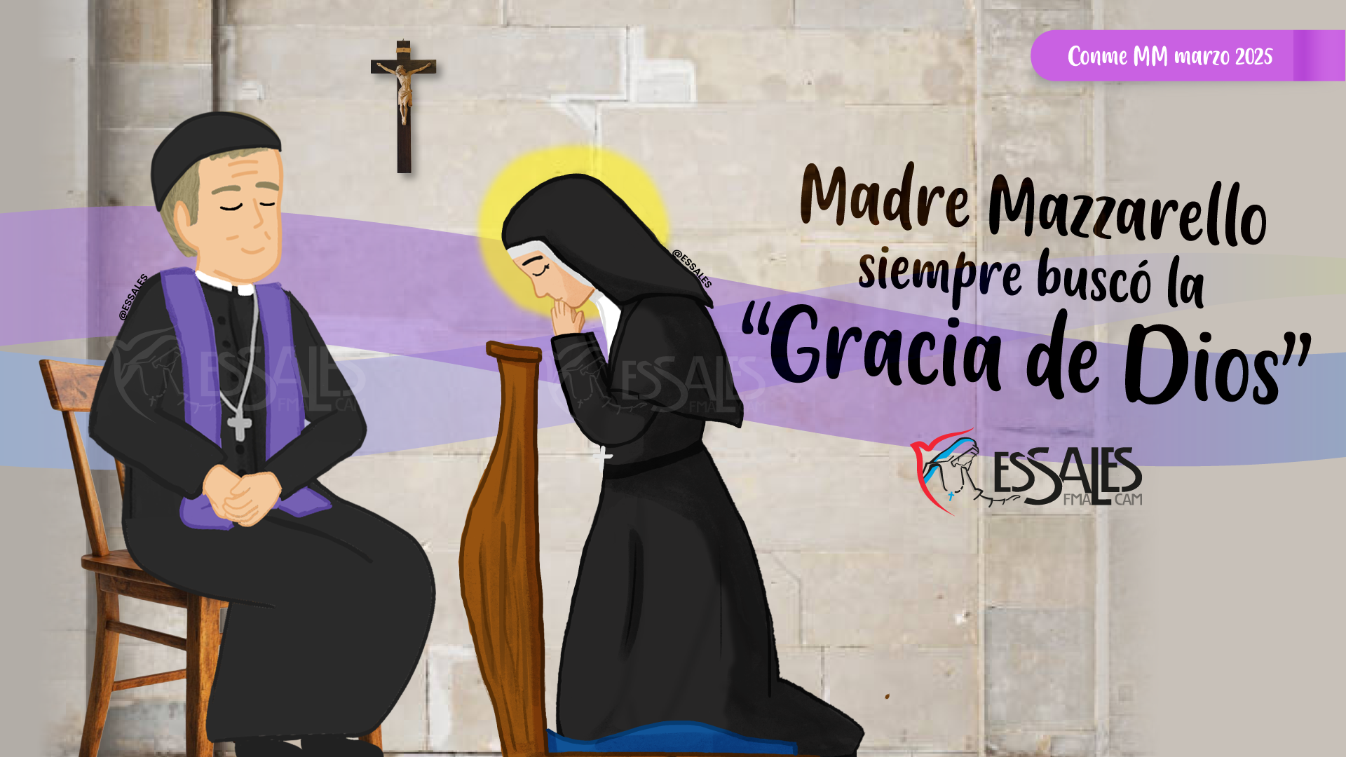 Madre Mazzarello siempre buscó la “GRACIA DE DIOS” - ESSALES